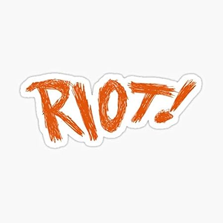Amazon.com - Paramore Riot Sticker - Waterproof Sticker Decal Car ...