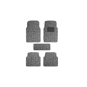 Auto Beast 12mm PVC Grass Car Foot Mats Compatible with Ford Fiesta Classic | Car Floor Mat ...