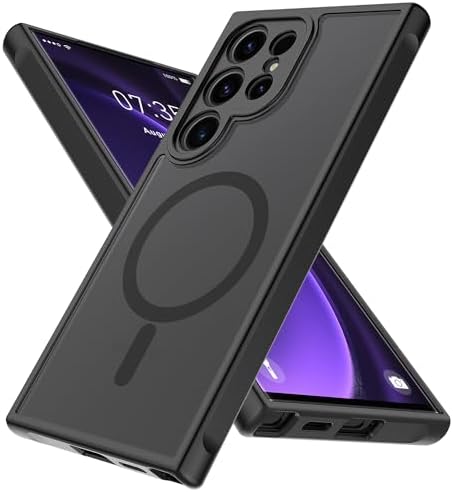 Amazon.com: HAII Magnetic Case for Samsung Galaxy S24 Ultra 5G Compatible with MagSafe Slim Thin ...