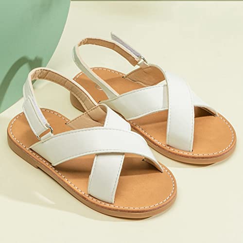 Girls Dress Shoes Size 12 Soft Sole Sandals Beach Outdoor Flat Casual ...