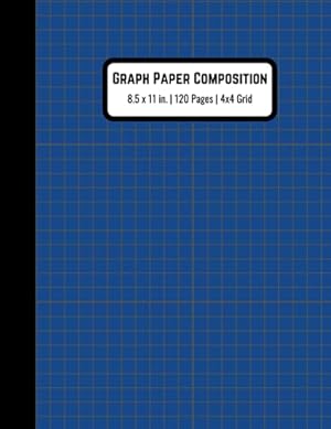 Graph Paper Composition Notebook: Grid Paper Notebook, Quad Ruled, 100 ...