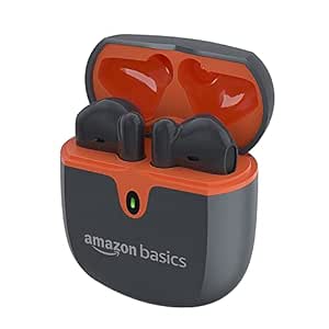 (Refurbished) AmazonBasics True Wireless in-Ear Earbuds with Mic, Touch ...