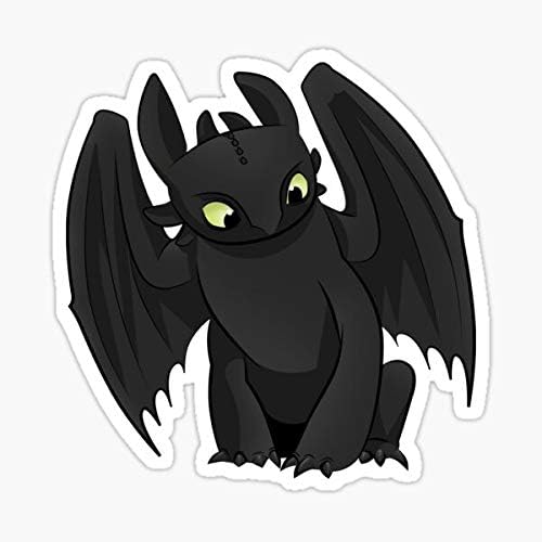 Amazon.com: Toothless Sticker - Sticker Graphic - Auto, Wall, Laptop ...