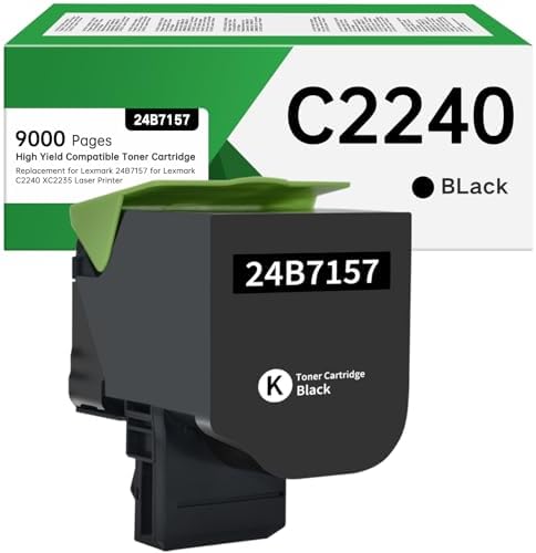 Amazon.com: C2240 XC2235 24B7157 Black High Yield Compatible Toner ...