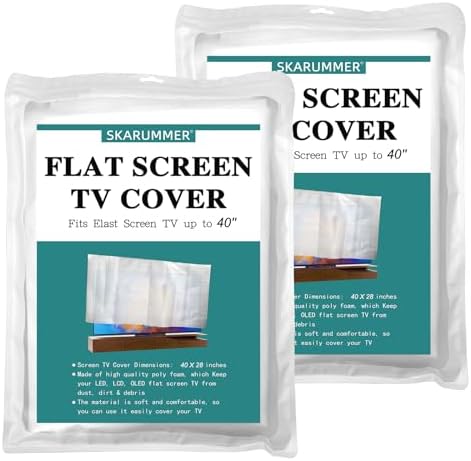 Amazon.com: U-Haul Anti-Static TV Cover (Fits Flat Screens up to 70 ...