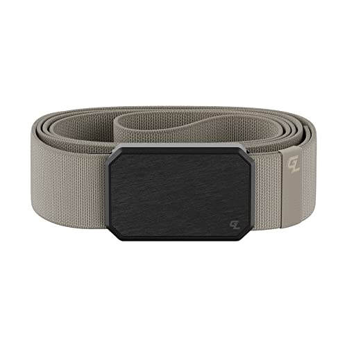 Groove Life Groove Belt Gun Metal/Flat Earth - Men's Stretch Nylon Belt ...