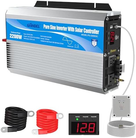 Amazon.com: 2000 Watt Inverter Pure Sine Wave with UL Listed GFCI ...