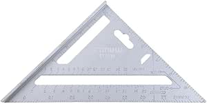 Amazon.com: Carpentry Triangle Ruler 90 Degree 45 Degree Ruler ...