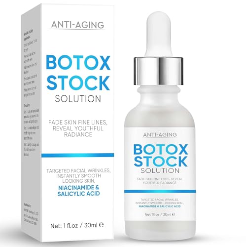 Botox Face Serum, Botox Stock Solution Facial Serum, Anti-aging and ...