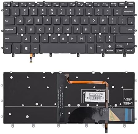Amazon.com: Replacement Keyboard for Dell XPS 13 9380 9370 9305 7390 ...