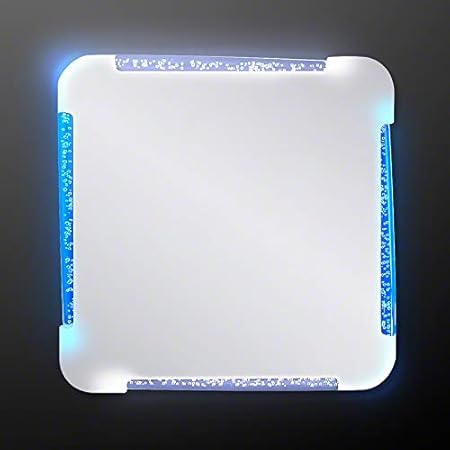 Amazon.com | Set of 4 Square Light Up Drink Coasters with Pressure ...