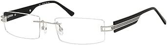 Amazon.com: TUSCANY Women's Eyeglasses 511 05 Gunmetal Rimless Optical ...