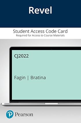 CJ 2022 - Revel Access Code: Fagin, James, Bratina, Michele: 9780137908134: Amazon.com: Books