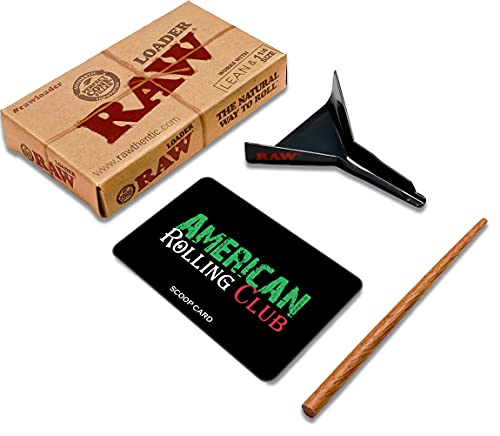 RAW Cone Loader For 1 1 4 And Lean Size Pre Rolled Cones And Rolling Papers Includes American raw-cone-loader-for-1-1-4-and-lean-size-pre-rolled-cones-and-rolling-papers-includes-american