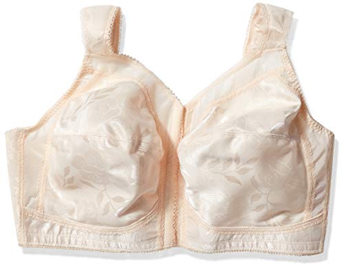 Playtex Women's 18 Hour Front-Close Wirefree Bra w/ Flex Back US4695 ...