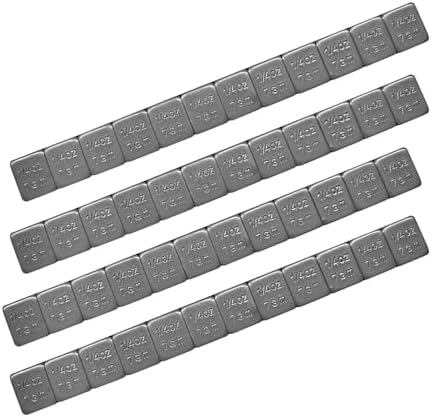 Amazon.com: Wevdn 48 PCS 1/4 Oz Adhesive Backed Wheel Weights, 0.25 Ounce Stick on Wheel Weights ...