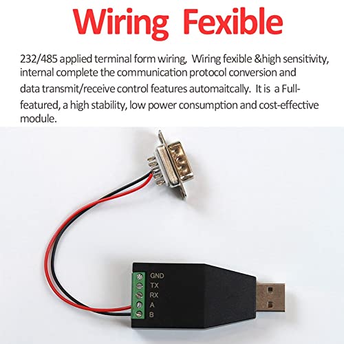 Oewnvmd USB TO RS232 RS485 USB Serial Communication Module Industrial ...