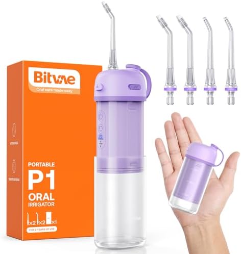 Amazon.com: Bitvae P1 Water Dental Flosser, Portable Water Cleaner ...