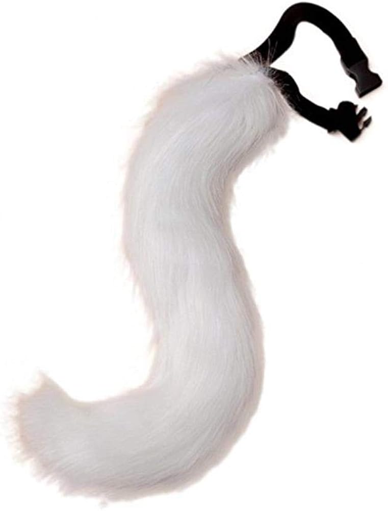 Plush Faux Fur Tail For Halloween Party Costume Adult Teen Cosplay ...