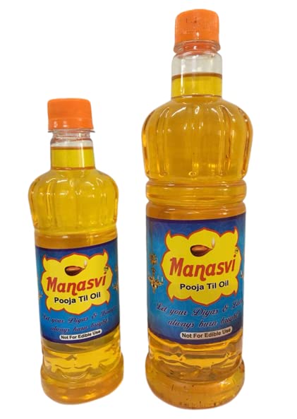 Manasvi Pooja Til Oil (900ml) : Amazon.in: Grocery & Gourmet Foods