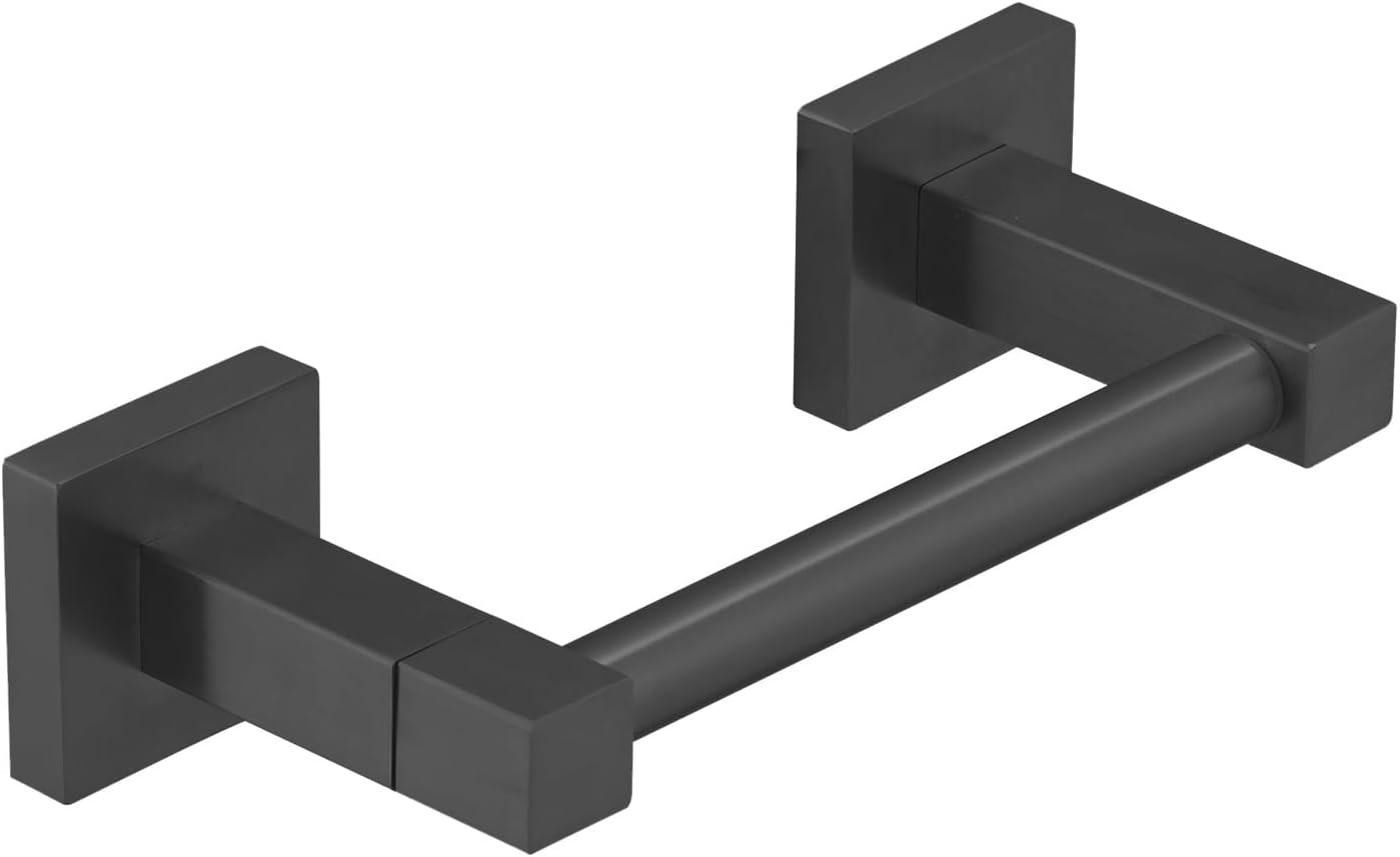 Amazon.com: Kroias Toilet Paper Holder Wall Mount Matte Black ...