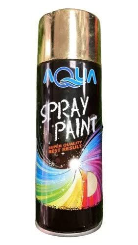 AQUA Spray Paint MULTIPURPOSE - 400ML (BLACK) : Amazon.in: Car & Motorbike