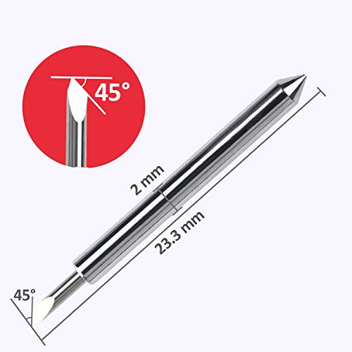 Snapklik.com : 45 Degree Tungsten Steel Lettering Blade Vinyl Cutter ...