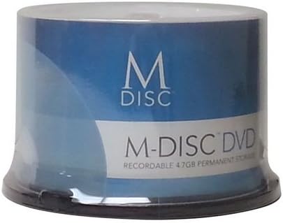 Amazon.com: M-DISC 4.7GB DVD+R Permanent Data Archival Backup Blank ...
