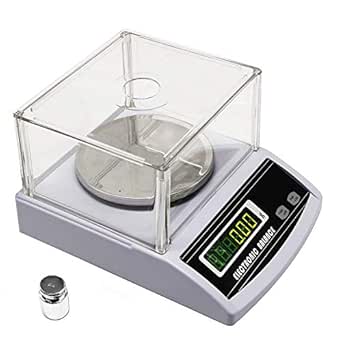 Amazon.com: CGOLDENWALL Lab Analytical Balance High Precision Digital Electronic Balance Scale ...
