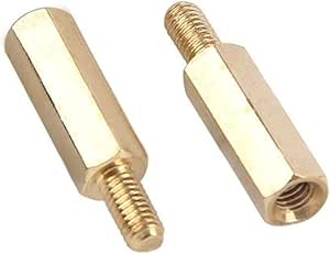 Amazon.co.jp: Generic M2 * L + 3mm M2.5 / M3 / M4 * L +6mm Hex Brass ...