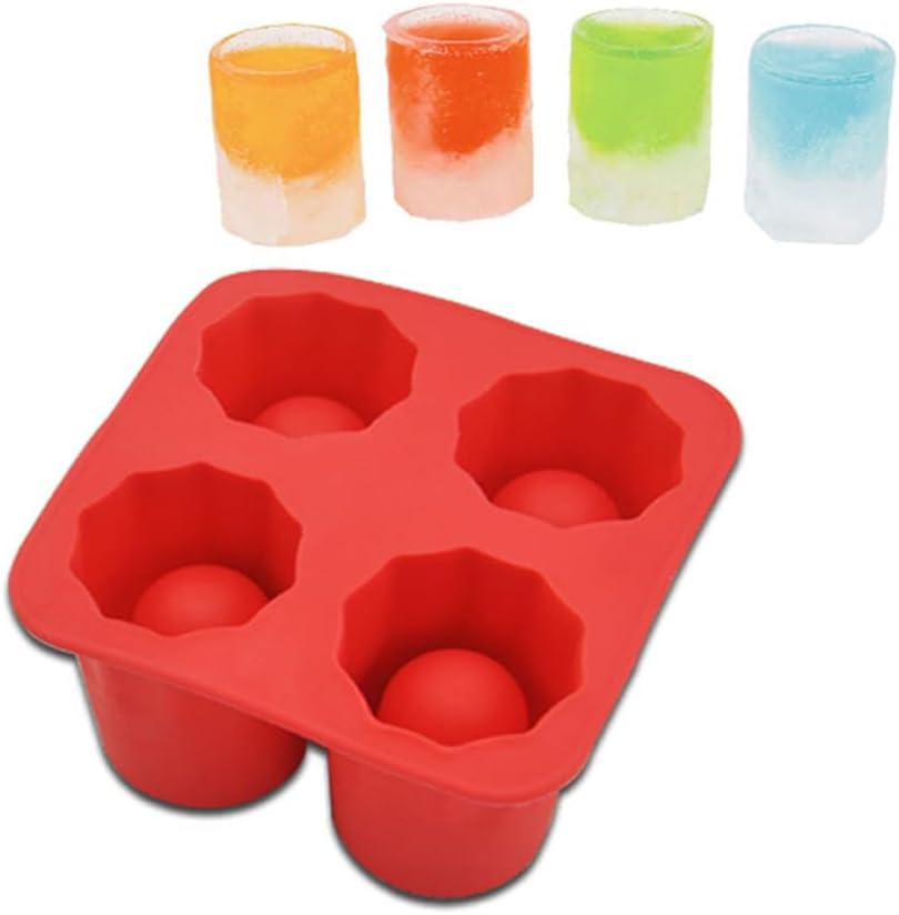 Amazon.com: Silicone Shot Glass Mold for Resin and Frozen Whiskey Glass ...