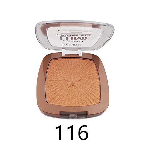 Buy Generic 116: Ministar face makeup star highlighter palette 8 colors ...