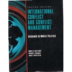 Amazon.com: International Conflict and Conflict Management: Readings in ...