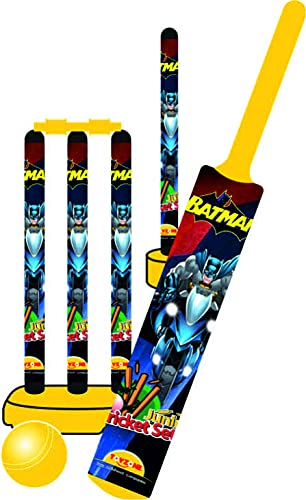 Toyzone Batman Cricket Bat Set 2 No.(PVC Bag)-58175 | Cricket Set with ...