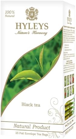 Amazon.com : Hyleys Ceylon Black Tea - 25 Tea Bags (Invigorate ...