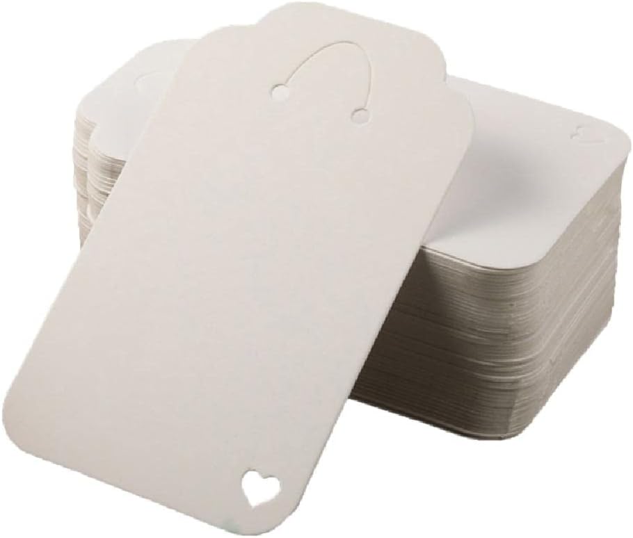 Amazon.com: 100 Pcs Keychain Display Cards Keychain Cardboard Pendant ...