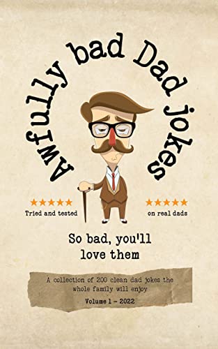 Amazon.com: Awfully bad dad jokes book: Over 200 family friendly dad ...