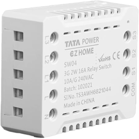 Wipro Smart Switch Module, 4 Switch Control Compatible with Alexa ...