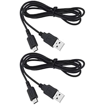 The Lord of the Tools 2Pcs USB Power Charger Cable Cord Replacement ...