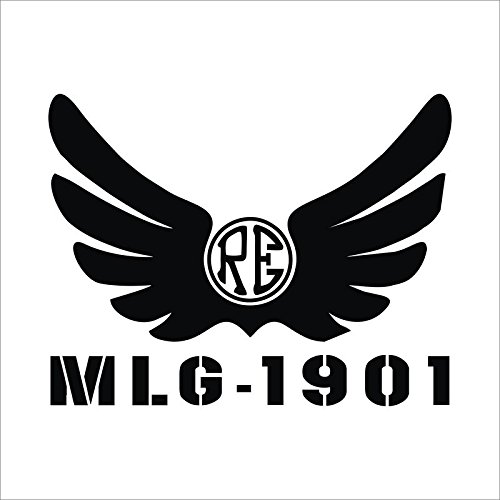 ARWY® car stickers RE Bold Wings MLG E2 Customized Sticker_ Black Matte ...