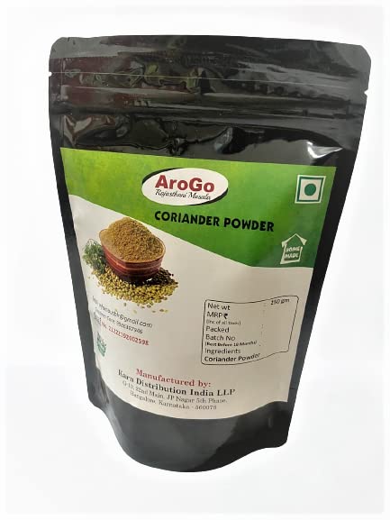 AroGo Brand Rajasthani Coriander Powder 250gm (Pack of 1) : Amazon.in ...