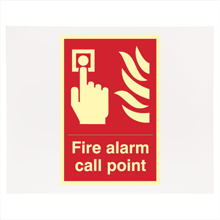 Fire Alarm Call Point Sign Board Foam Board Fixed With Waterproof ...
