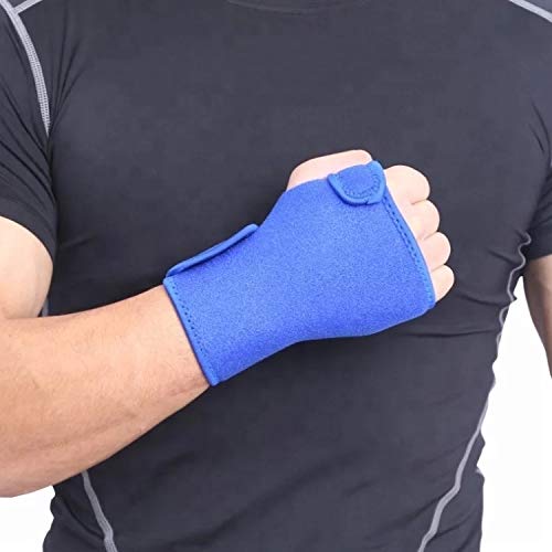 Reinforced Black Wrist Hand Support Left or Right Adjustable Sprained ...