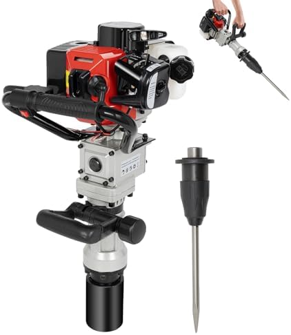 Amazon.com: GAS T Post Driver Lightweight Handheld 2 Stroke Gasoline ...
