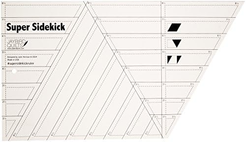 Amazon.com: Jaybird Quilts JBQ204 Super Sidekick Ruler