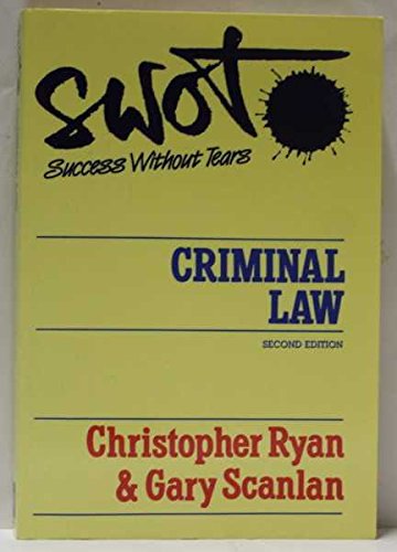 Amazon | SWOT Criminal Law | Ryan, Christopher, Scanlan, Gary | Law