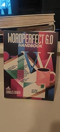 Amazon.co.jp: WORDPERFECT 6.0 HANDBOOKS (Random House Handbook) : Bowen ...