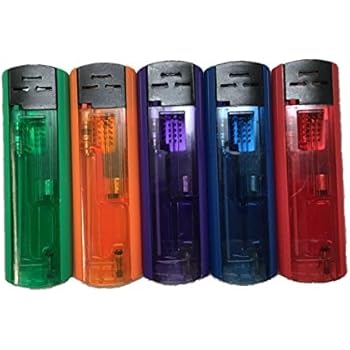 Amazon.com: The Amazing Slide Lighter assorted Colors (5 Lighters ...