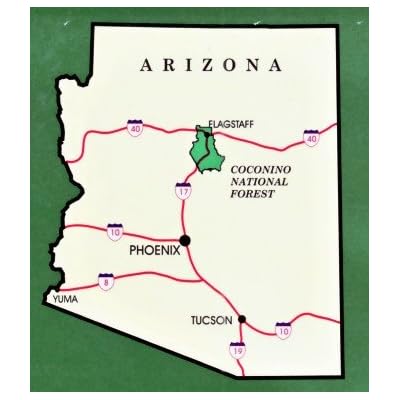 Coconino National Forest Map