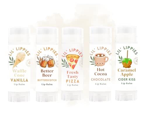 Amazon.com: Pack of 5 Lip Balms for Kids - Stocking Stuffers for teens ...